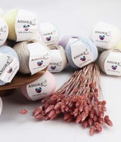 Angora fil de laine qualité LIDIA CROCHET TRICOT