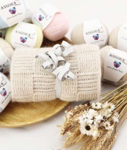 Angora fil de laine qualité LIDIA CROCHET TRICOT